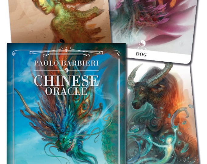 Chinese Oracle Kit Deck Cards Set Paolo Barbieri Card Booklet ...