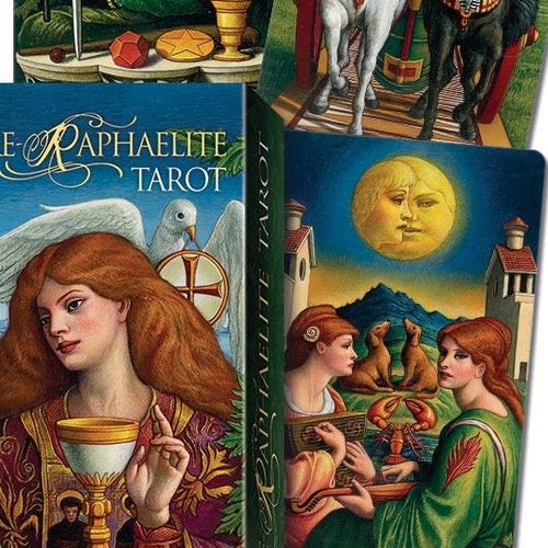 Pre-raphaelite Tarot Oracle Deck Cards Set Card Booklet - Etsy