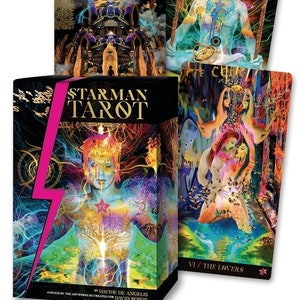 Starman Tarot Kit David Bowie Inspired Card Deck & Guidebook Set Oracle ...
