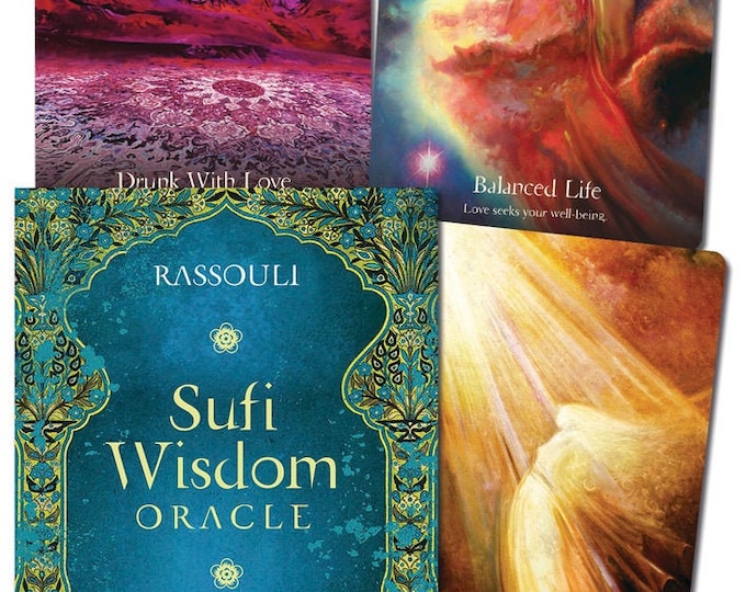 SUFI WISDOM Oracle Deck Cards and Guidebook by Rassouli - Etsy
