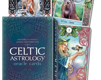 Astrological Oracle Kit Deck Cards Set Tarot Card Booklet - Etsy