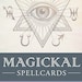 Magickal Spellcards Set Spell Cards Card Deck Book Kit Fantasy Art ...