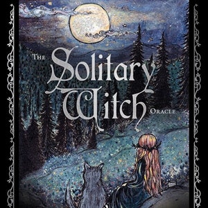 Solitary Witch Oracle Cards & Guidebook Set Tarot Card Deck Book Kit ...