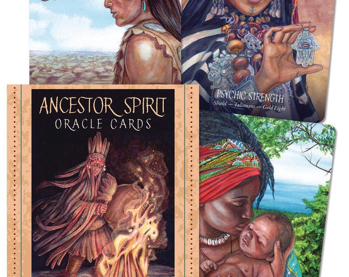 Ancestor Spirit Oracle Cards Kit Card Deck & Guidebook Set - Etsy