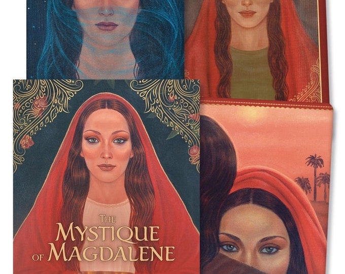 The Mystique of Magdalene Oracle Cards & Guidebook Set Tarot Card Deck ...