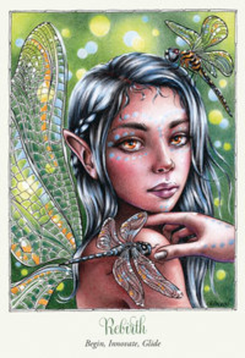 Faery Temple Oracle Kit Card Deck & Guidebook Set fairy tarot | Etsy