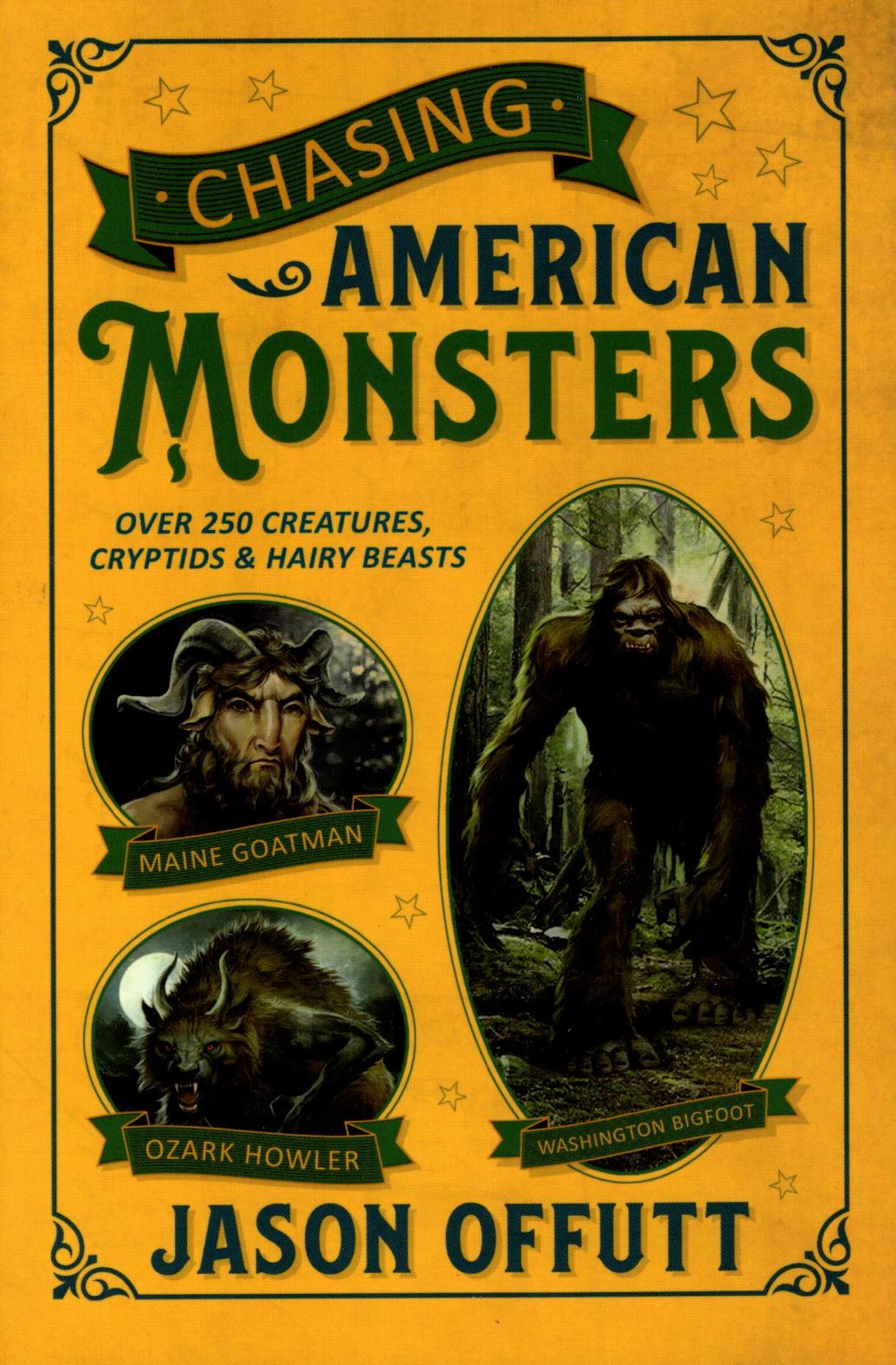 Chasing Monster Book Monster Guidebook Cryptids Legendary Creatures ...
