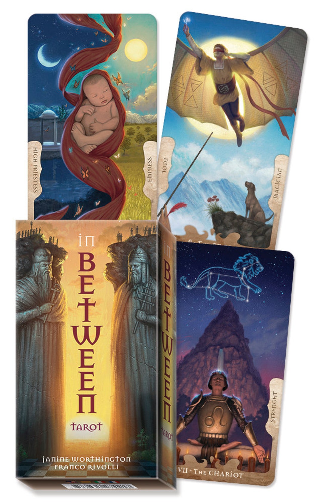 In Between Tarot Deck Cards Set Oracle Card Booklet Divination Magick ...