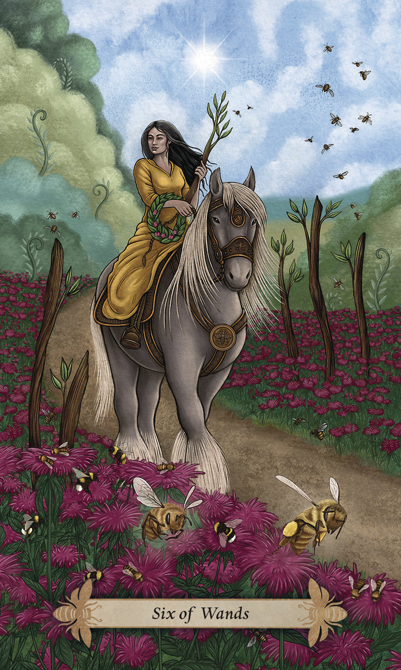 Bee Tarot Kit Card Deck & Guidebook Set Faery Oracle Cards and Book ...