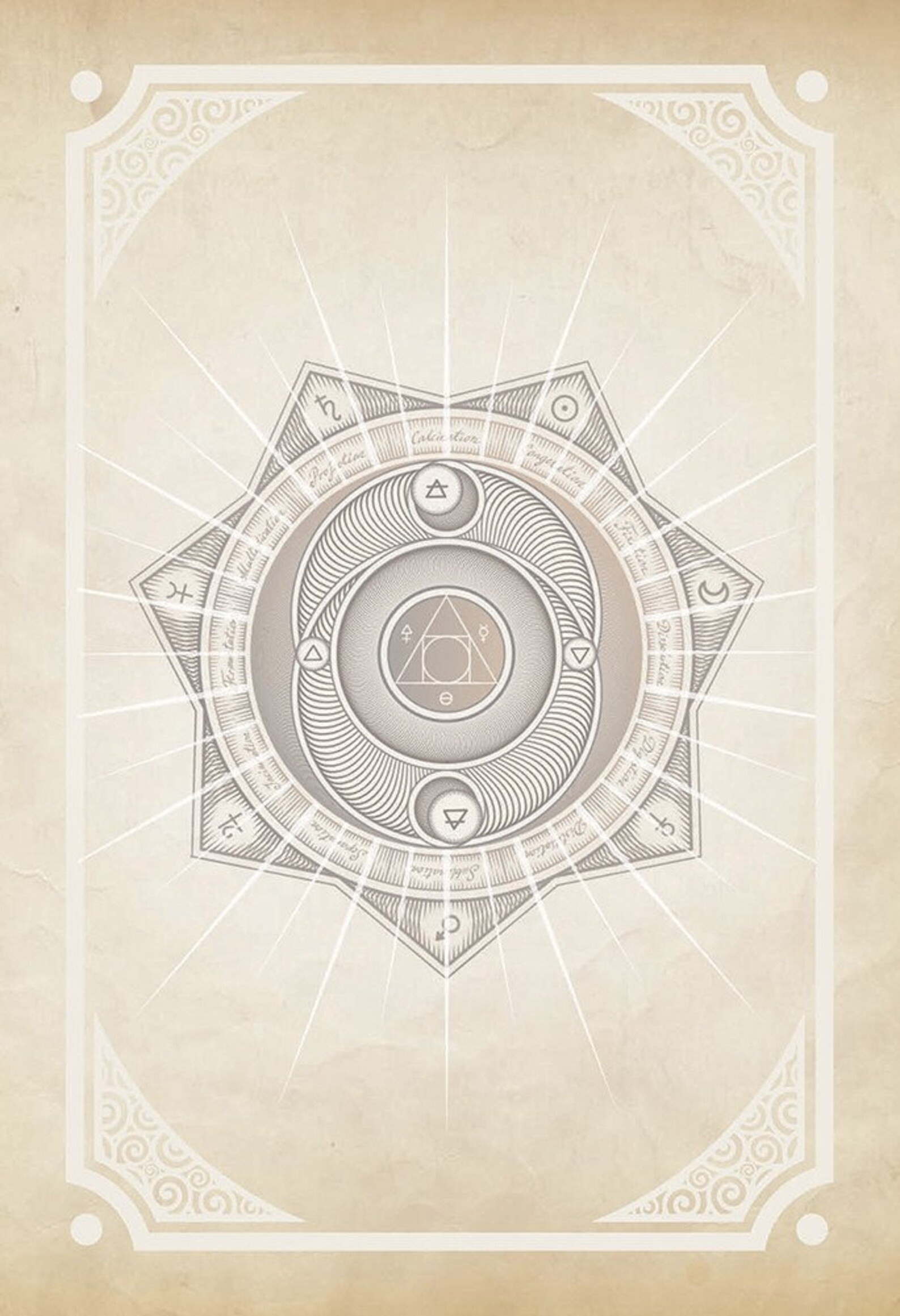 Magickal Spellcards Set Spell Cards Card Deck Book Kit Fantasy | Etsy