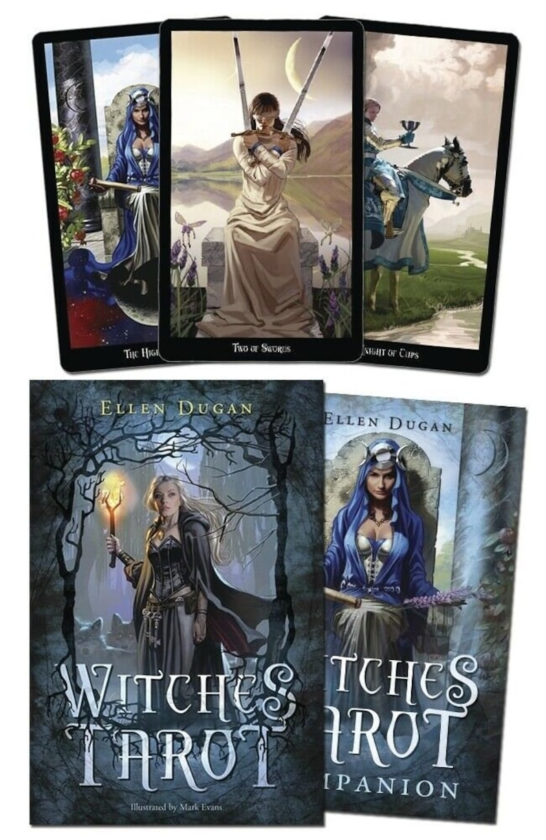 Witches Tarot Kit Card Deck & Guidebook Set Oracle Cards and - Etsy