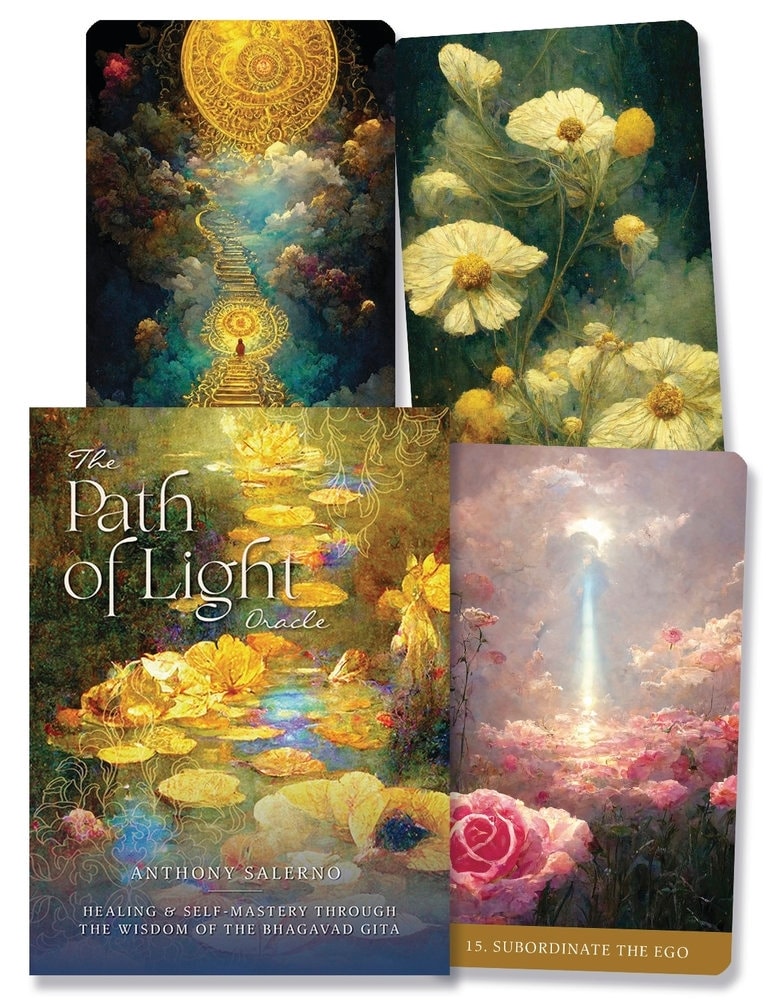 Path of Light Oracle Kit Card Deck & Guidebook Set Tarot Cards and Book ...