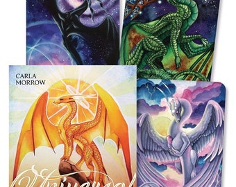 Dragon Oracle Cards - Etsy