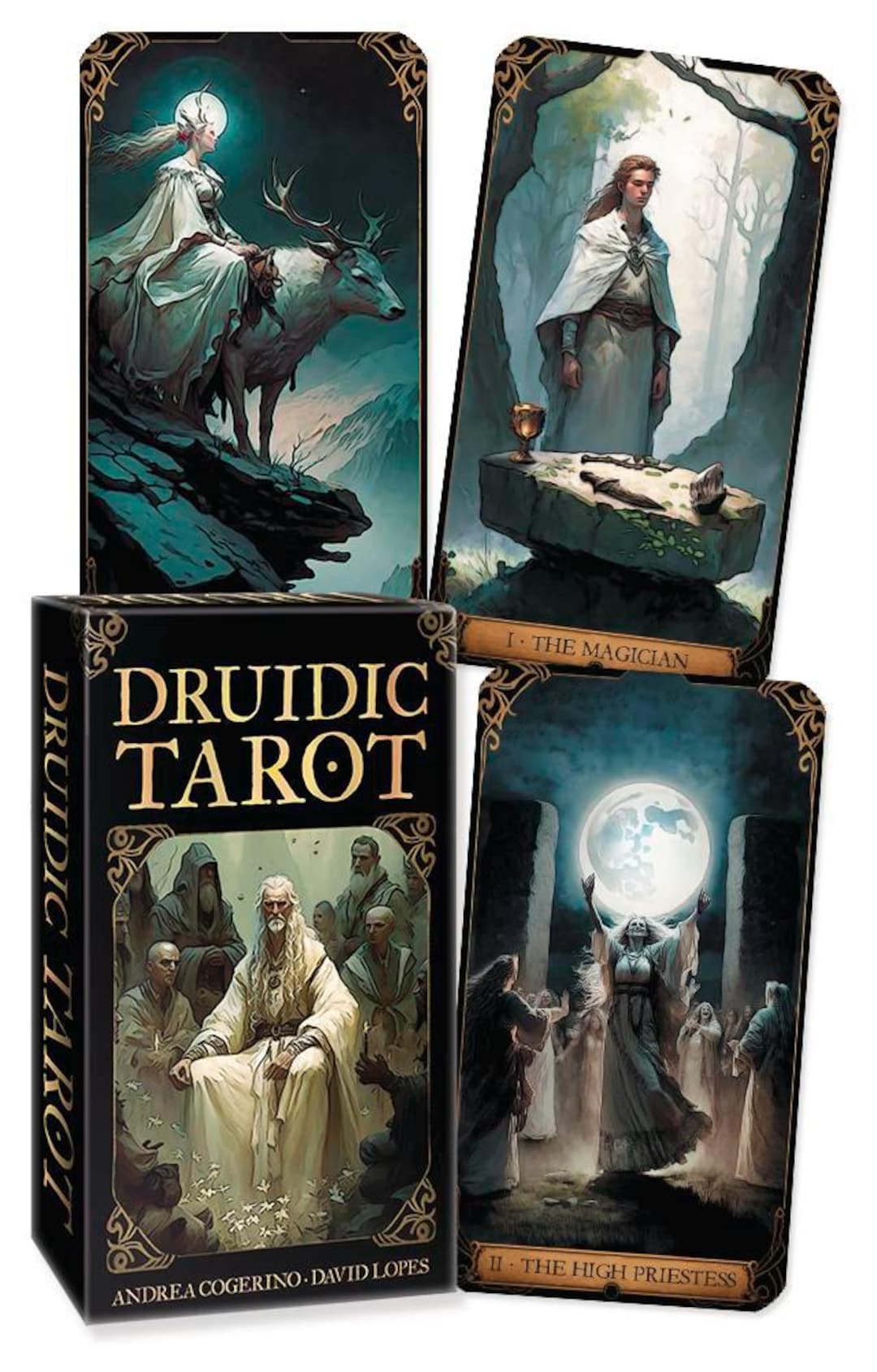 Druidic Tarot Set Cards Oracle Card Deck Kit Magick Magic Pagan ...