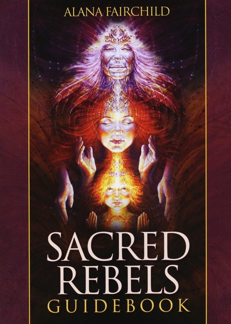Sacred Rebels Oracle Cards and Guidebook Set Tarot Card Deck & Book Kit ...