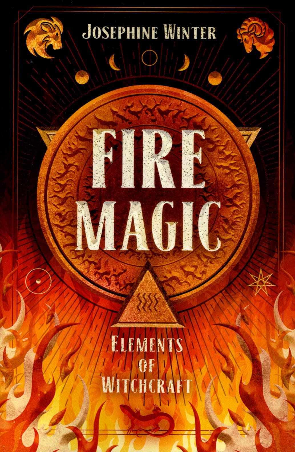 Fire Magic Book Elements of Witchcraft Witch Craft Magick Guidebook ...