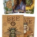 Bee Tarot Kit Card Deck & Guidebook Set Faery Oracle Cards and Book ...
