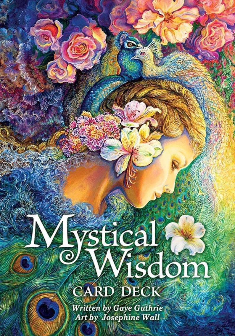 Mystical Wisdom Oracle Cards And Guidebook Set Josephine Wall Etsy