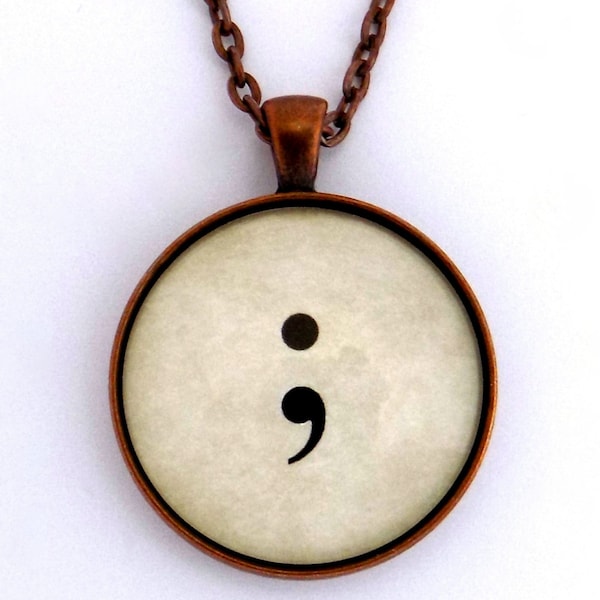 Semicolon Project - Etsy