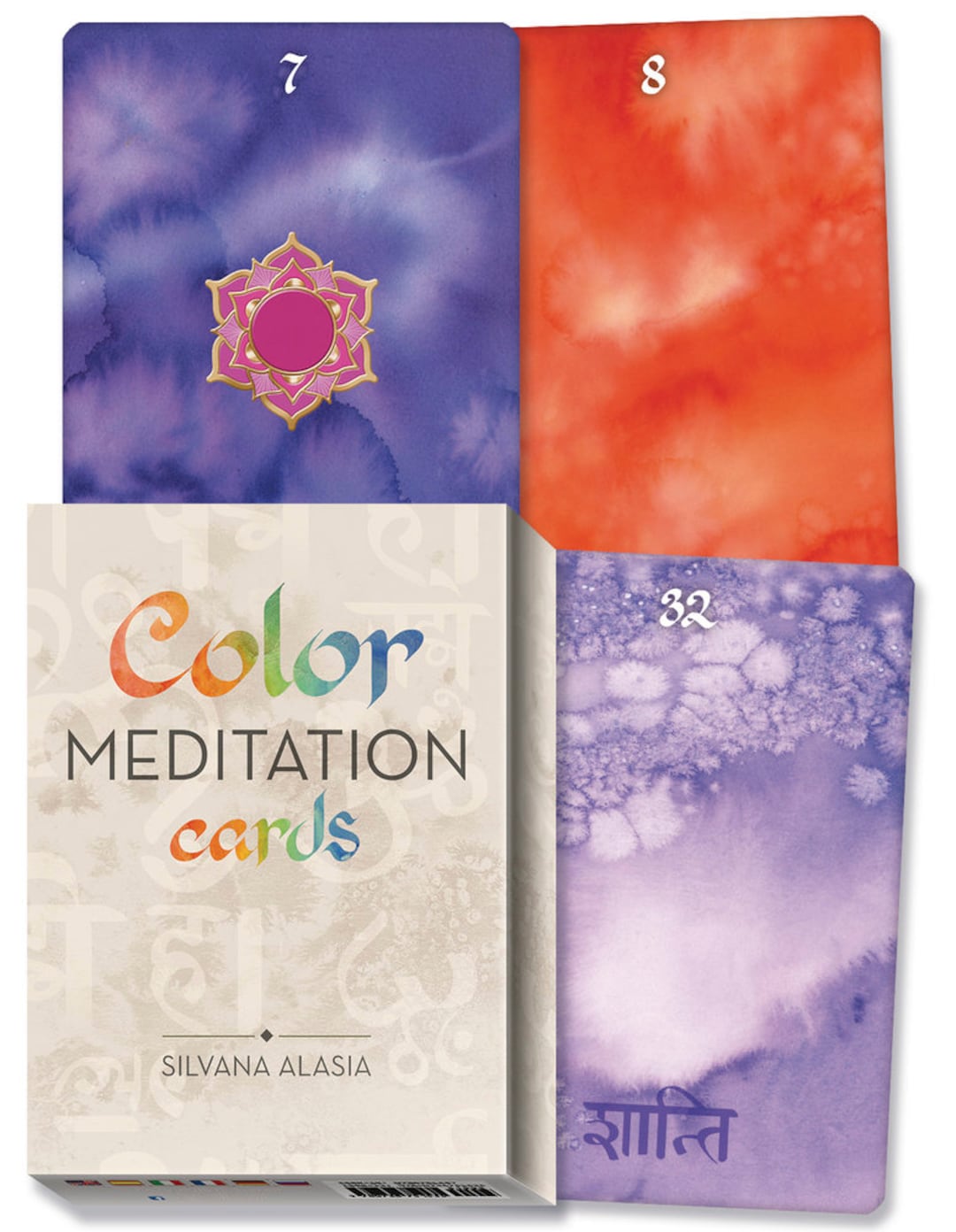 Color Meditation Cards Kit Card Deck Set Booklet Tarot Oracle Magic ...