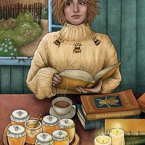 Bee Tarot Kit Card Deck & Guidebook Set Faery Oracle Cards and Book ...