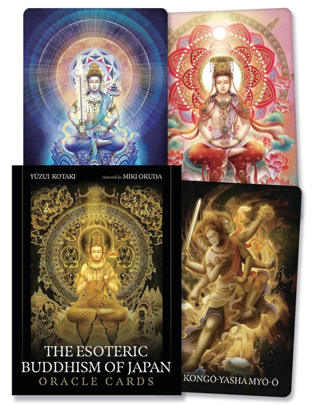 Esoteric Buddhism of Japan Oracle Cards Kit Card Deck & Guidebook Set ...