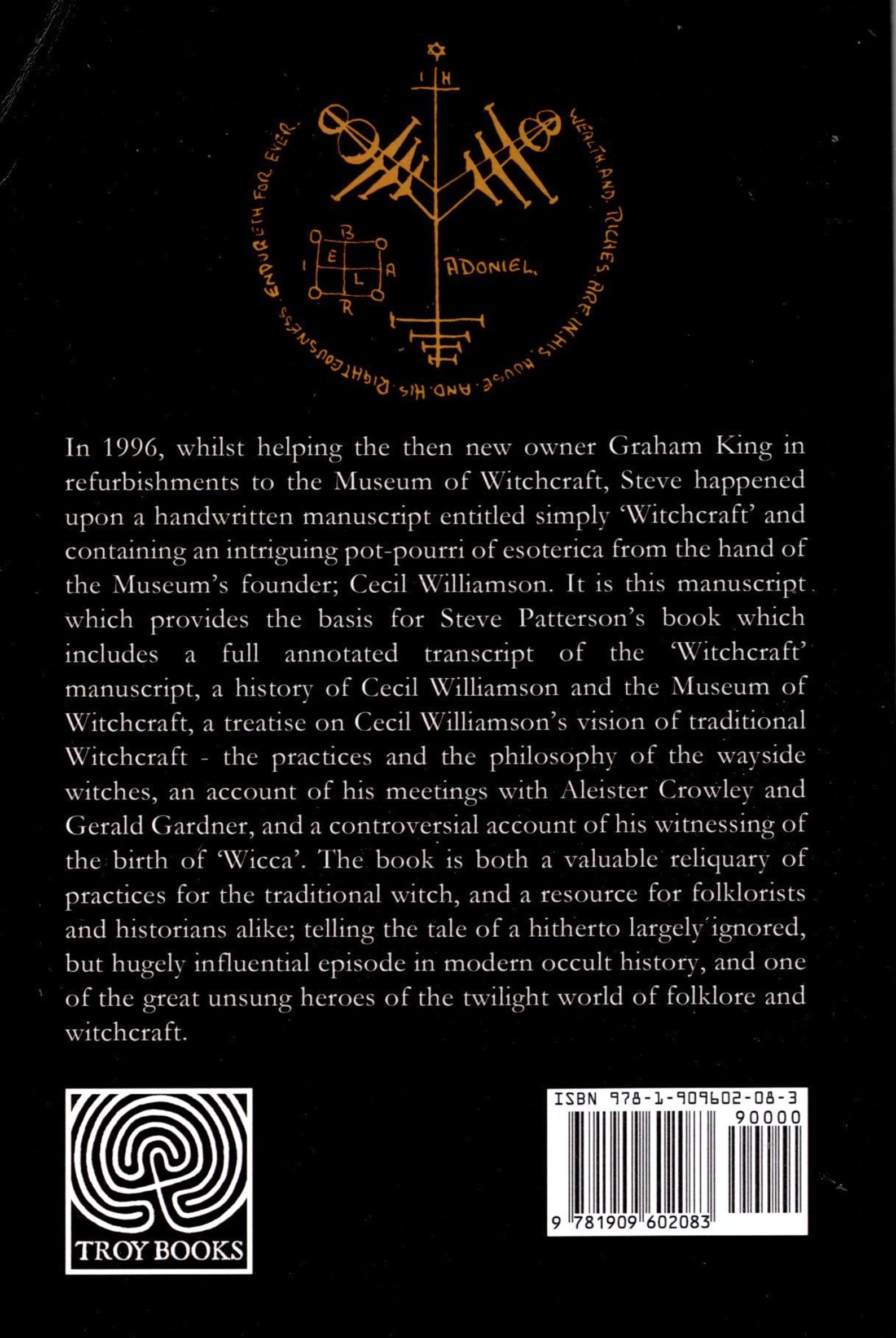 Cecil Williamson's Book of Witchcraft Grimoire of the Museum of Witch ...