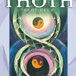 Thoth Tarot Deck Cards Set Card Booklet Kit Fantasy Art Magick Magic ...