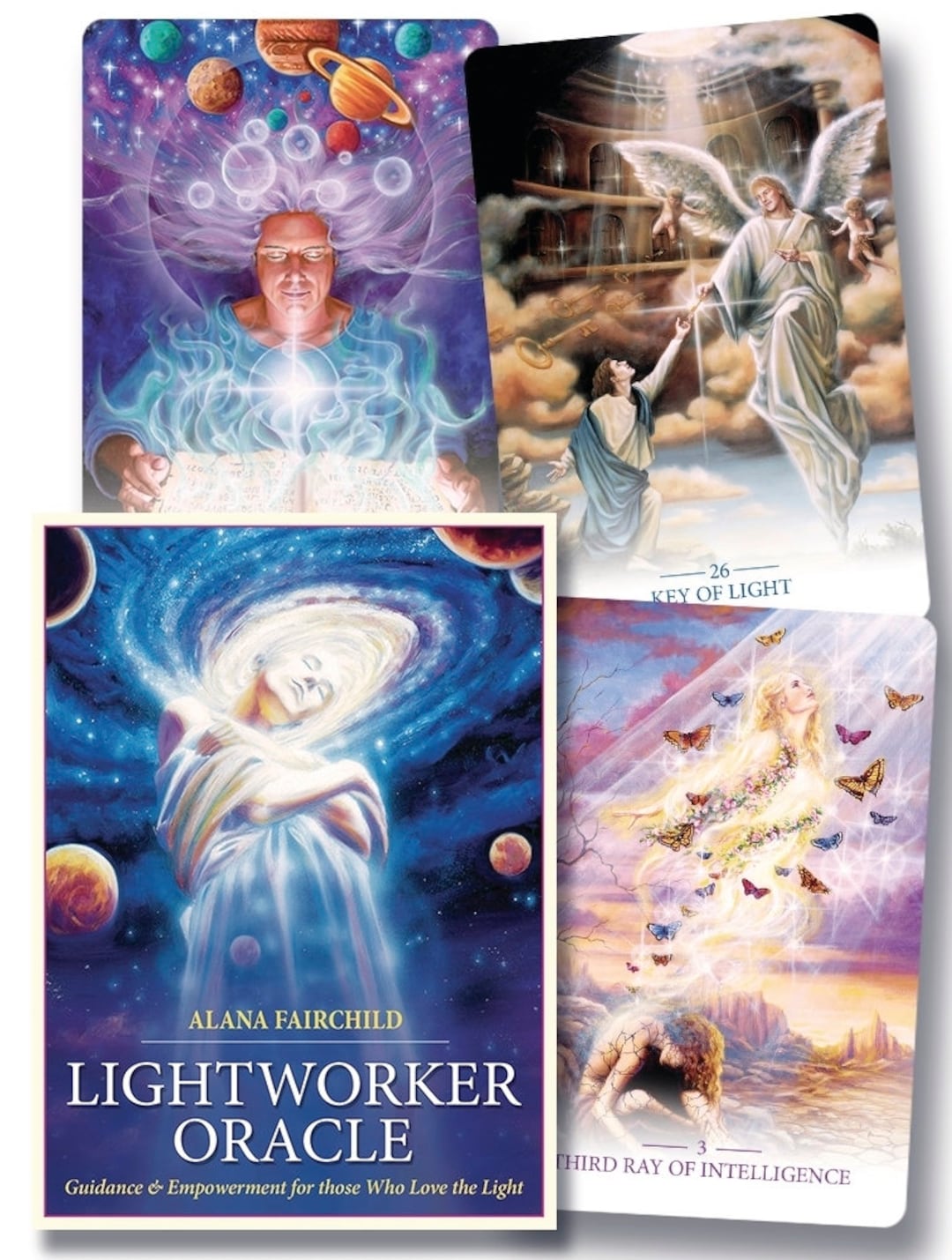 Lightworker Oracle Cards and Guidebook Set Light Worker Tarot Card Deck ...