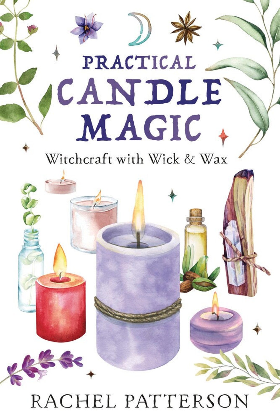 Practical Candle Magic Book Witchcraft With Wick & Wax Witch Craft ...