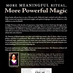 The Elements of Ritual Book Air Fire Water & Earth in the Wiccan Cycle ...