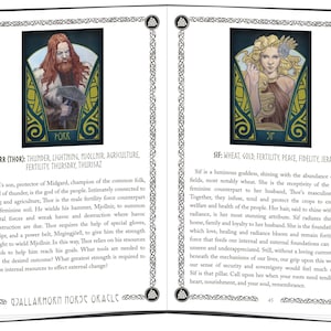 Gjallarhorn: A Norse Oracle Deck Cards & Guidebook Kit Set Tarot Viking ...