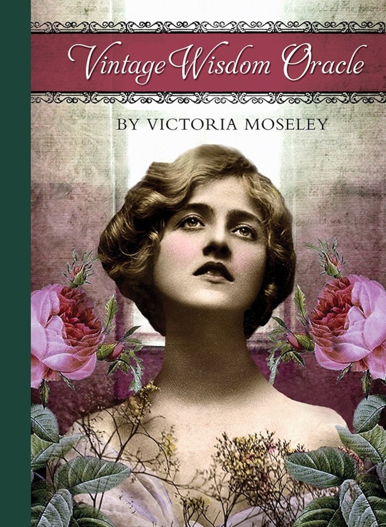 Vintage Wisdom Oracle Cards & Guidebook Set Tarot Card Deck Book Kit ...