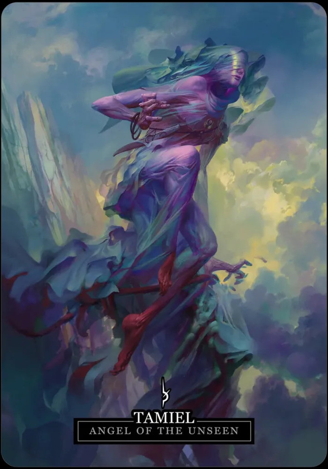 Angelarium: Oracle of the Fallen Cards Set Tarot Card Deck Booklet Kit ...