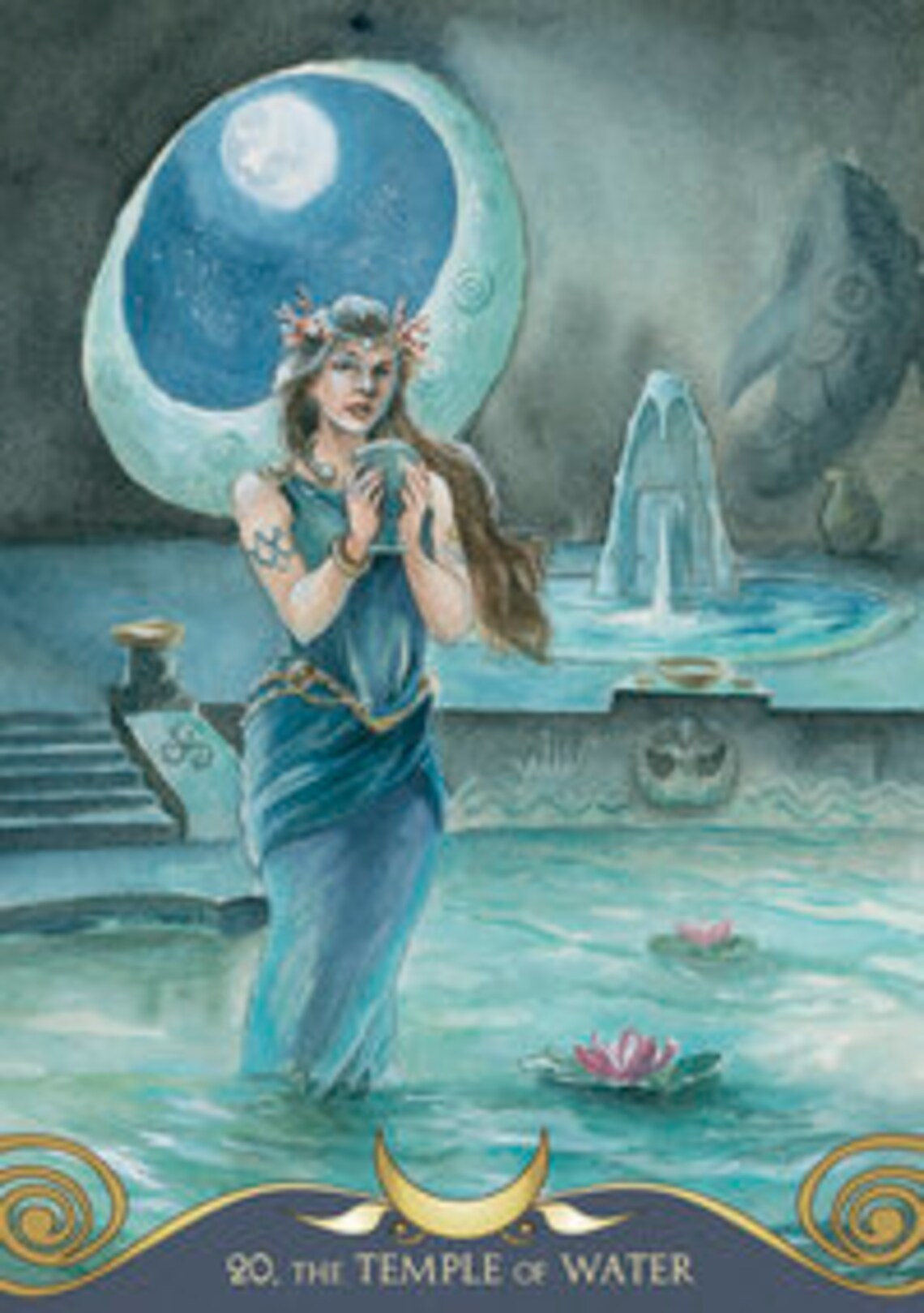 The Goddess Temple Oracle Kit Deck Cards Card Set Magick Magic Pagan ...