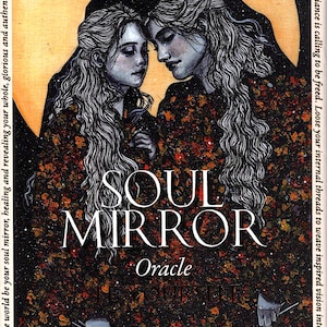 Soul Mirror Oracle Kit Card Deck & Guidebook Set Tarot Cards and Book ...