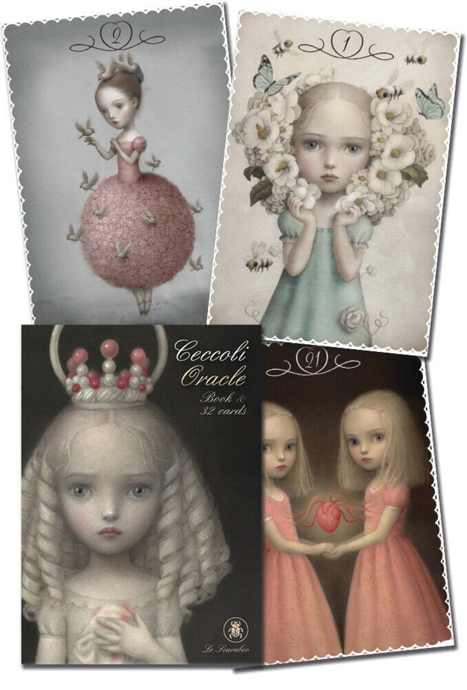 Ceccoli Oracle Deck Cards Set Card Booklet Nicoletta Ceccoli Tarot ...