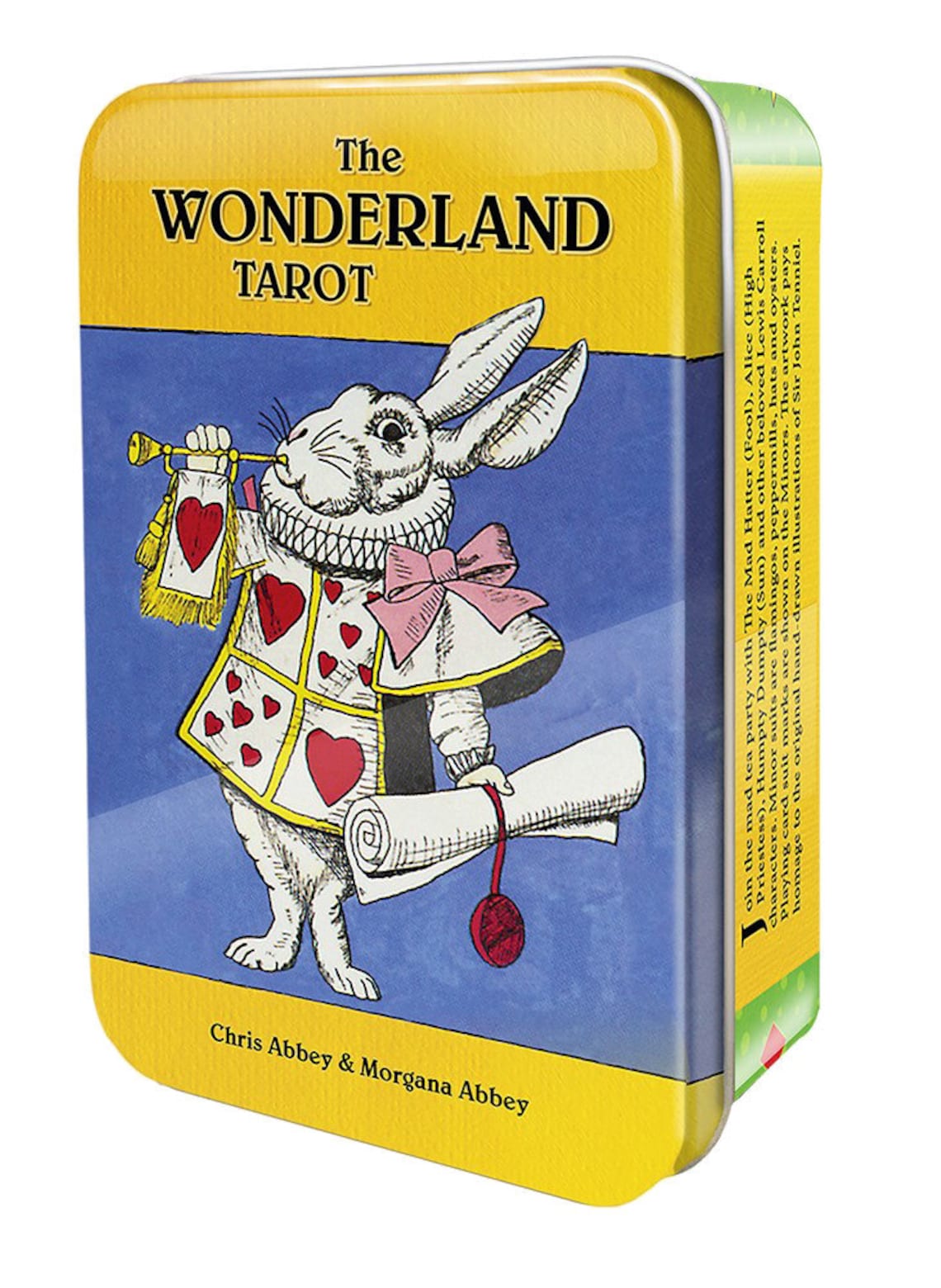Alice im Wunderland Tarot in Blech Orakel Karten Karten Wahrsage kit ...