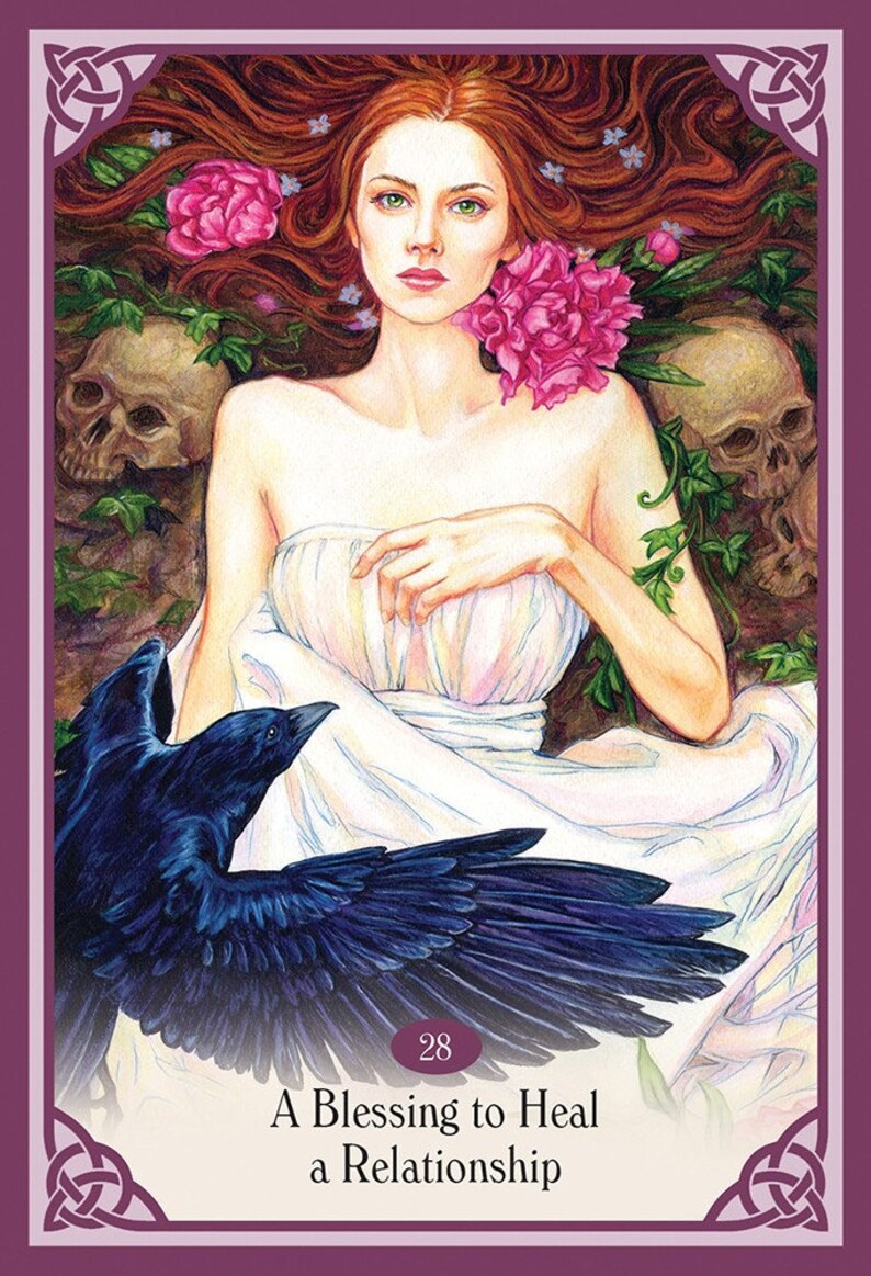 Blessed Be Oracle Cards & Guidebook Set Tarot Card Deck Book Kit ...
