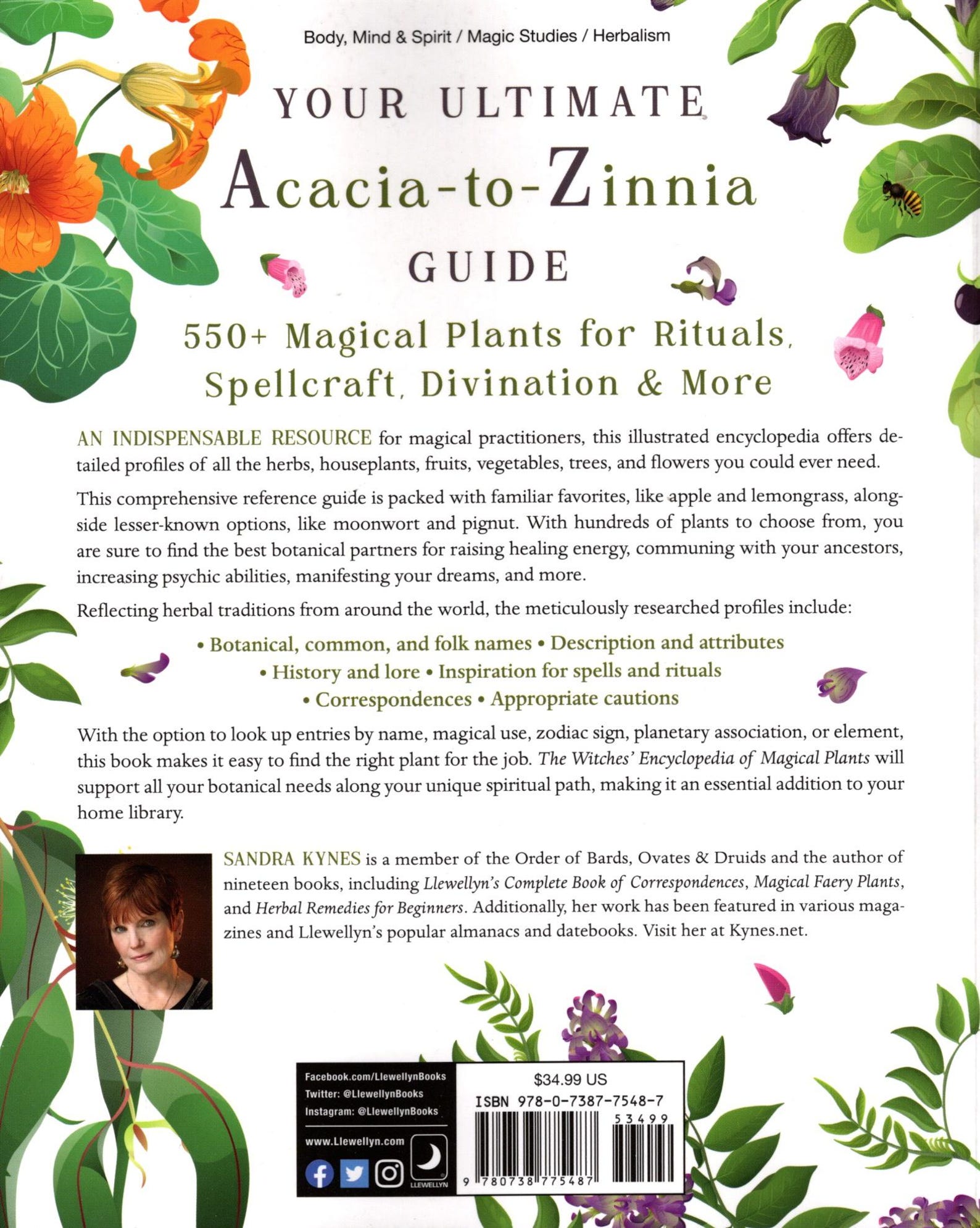 The Witches' Encyclopedia of Magical Plants Book History Folklore ...
