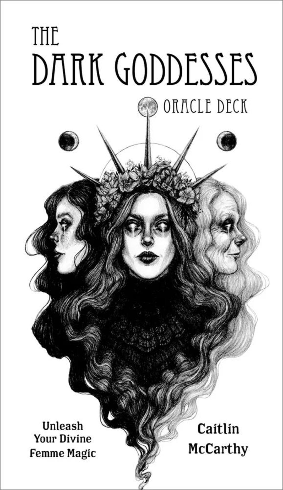 Dark Goddesses Oracle Deck Cards Set Fantasy Art Tarot Card & Book ...