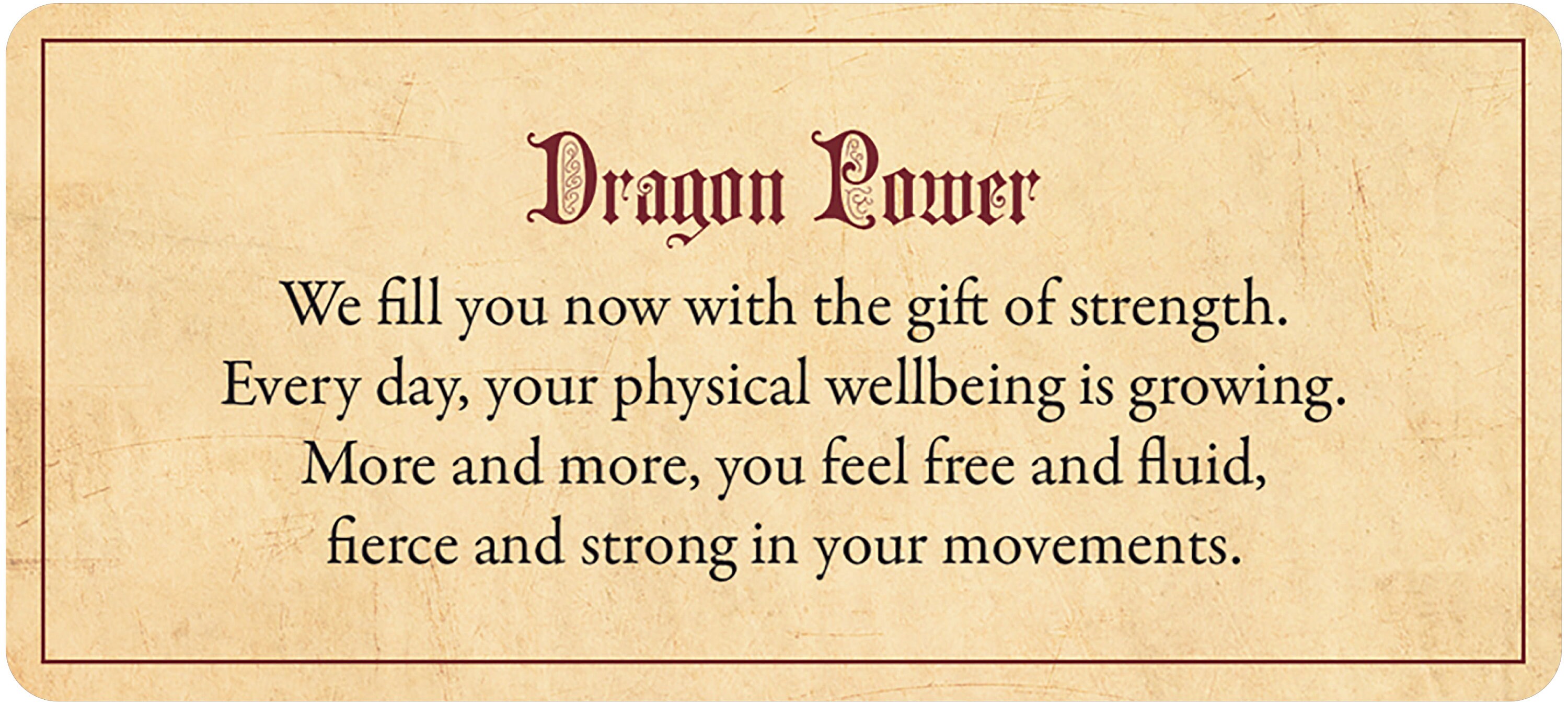 Dragon Magick Oracle Cards Energy & Empowerment Affirmation Deck Set ...