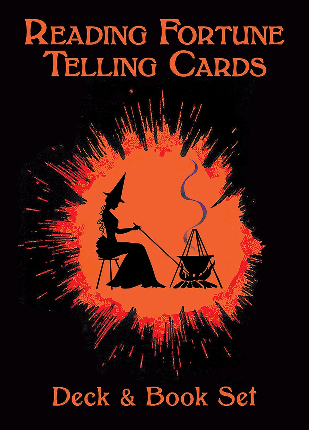 Reading Fortune Telling Cards Deck & Book Set Kit Gypsy Magick Roma ...