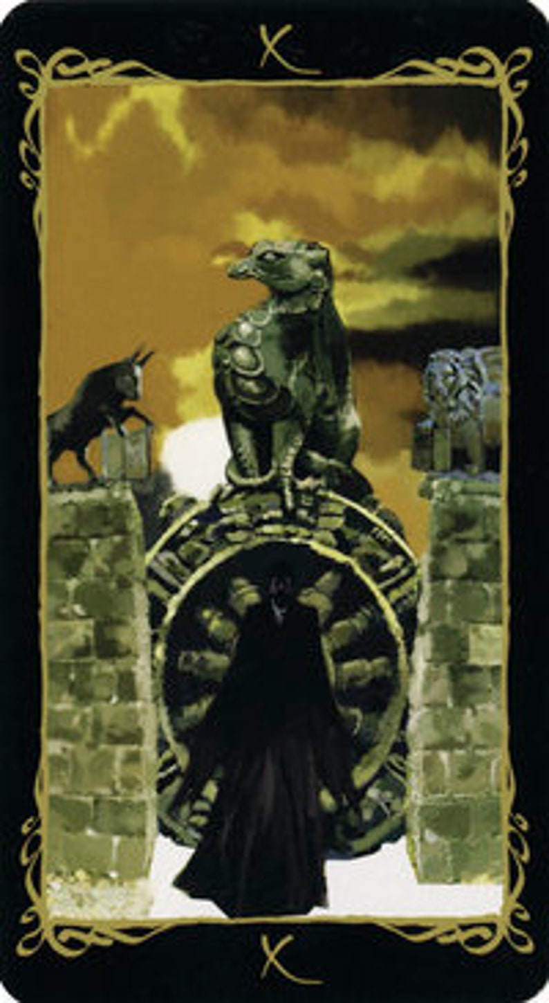 Dark Angels Tarot Deck Cards Set Fantasy Art Oracle Card - Etsy