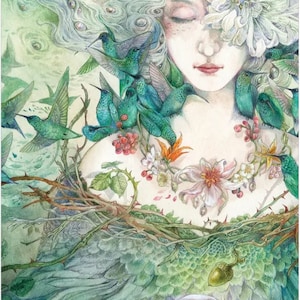 Tree Keepers Oracle Cards & Guidebook Set Stephanie Law Fantasy Art ...
