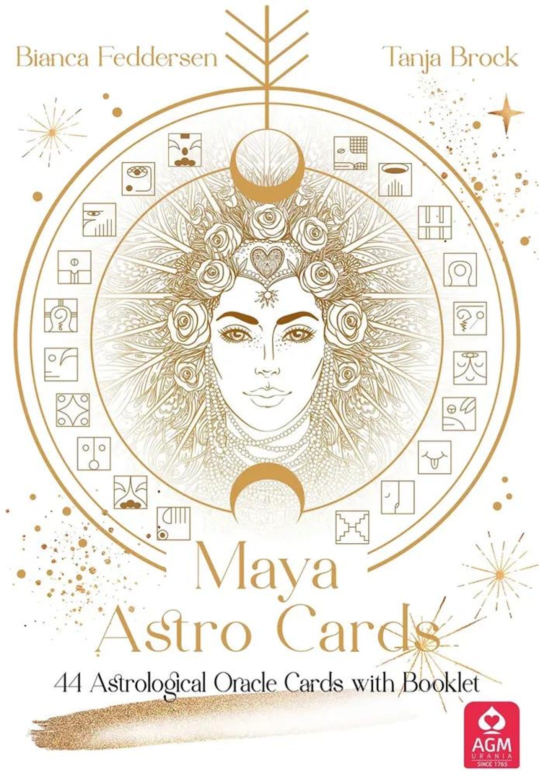 Maya Astro Cards Astrological Oracle Deck Kit Cards Set Mayan Tarot ...