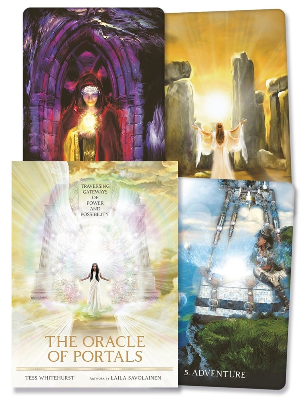 The Oracle of Portals Kit Cards and Book Tarot Magic Magick Witch Craft ...