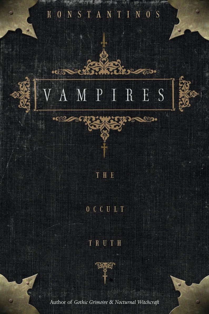Vampires Book the Occult Truth Vampire History Vampyre Folklore ...
