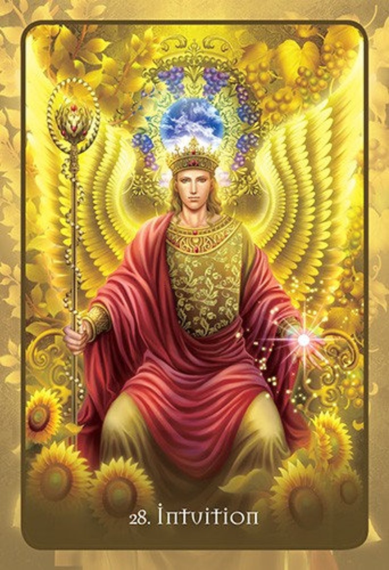 Teen Angel Oracle Cards & Guidebook Set Tarot Card Deck Book Kit Magick ...