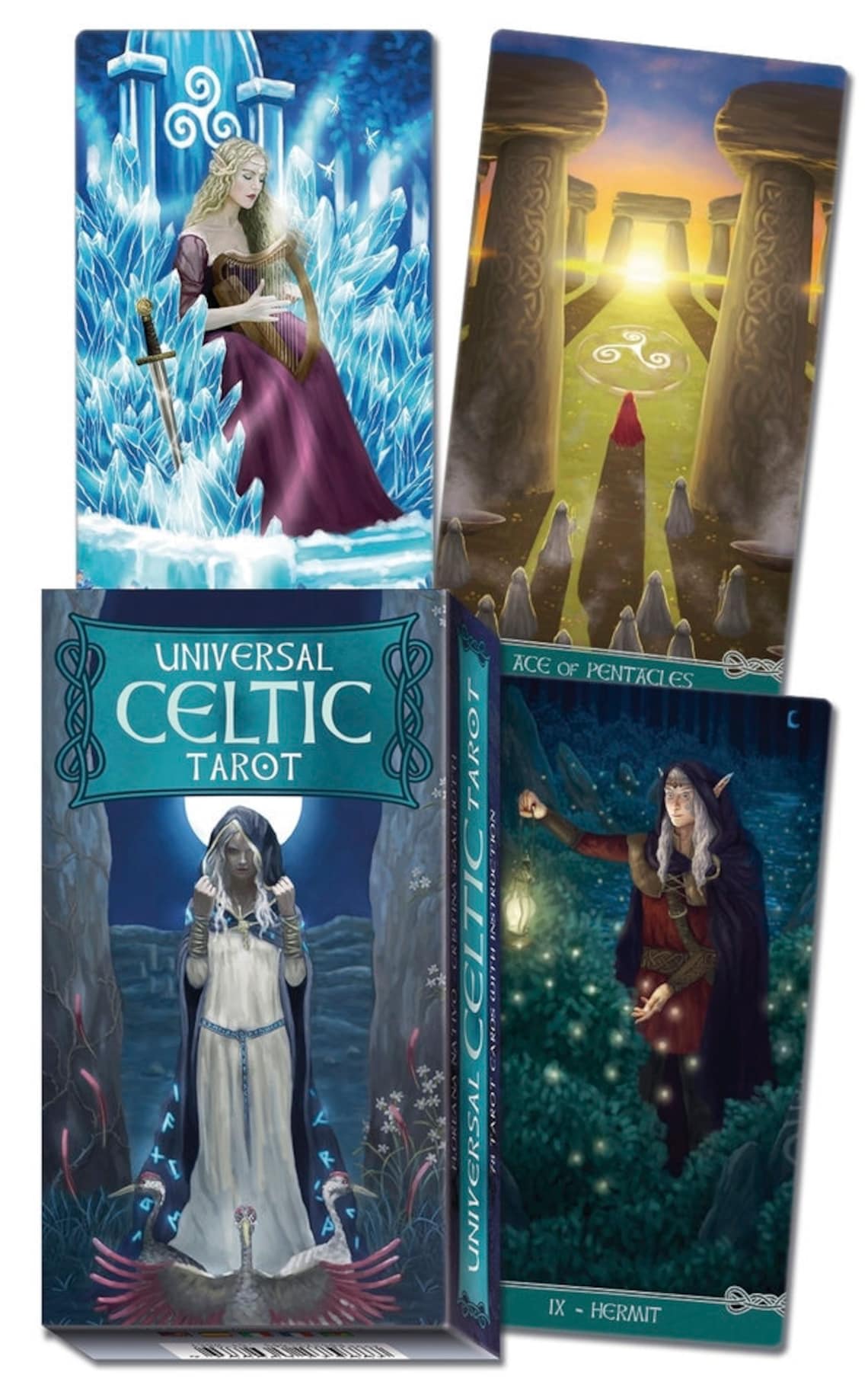 Universal Celtic Tarot Deck Cards Set Oracle Card Booklet - Etsy